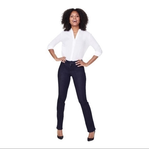 NYDJ | Jeans | Nydj Marcia Straight Leg Jeans Size 4 | Poshmark